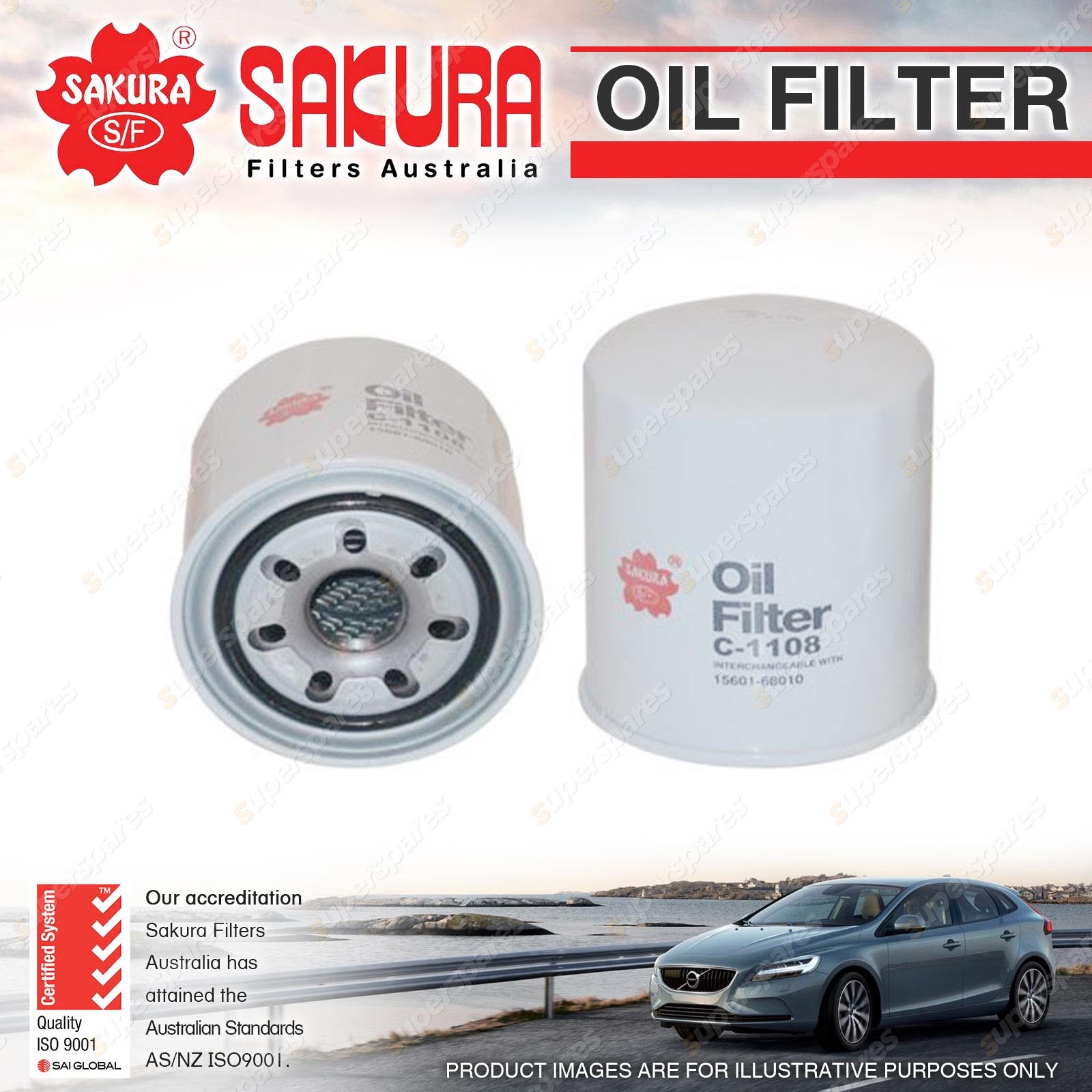 Sakura Oil Filter for Toyota Coaster Microbus HB30 Coaster HB30 36 HB31 ...