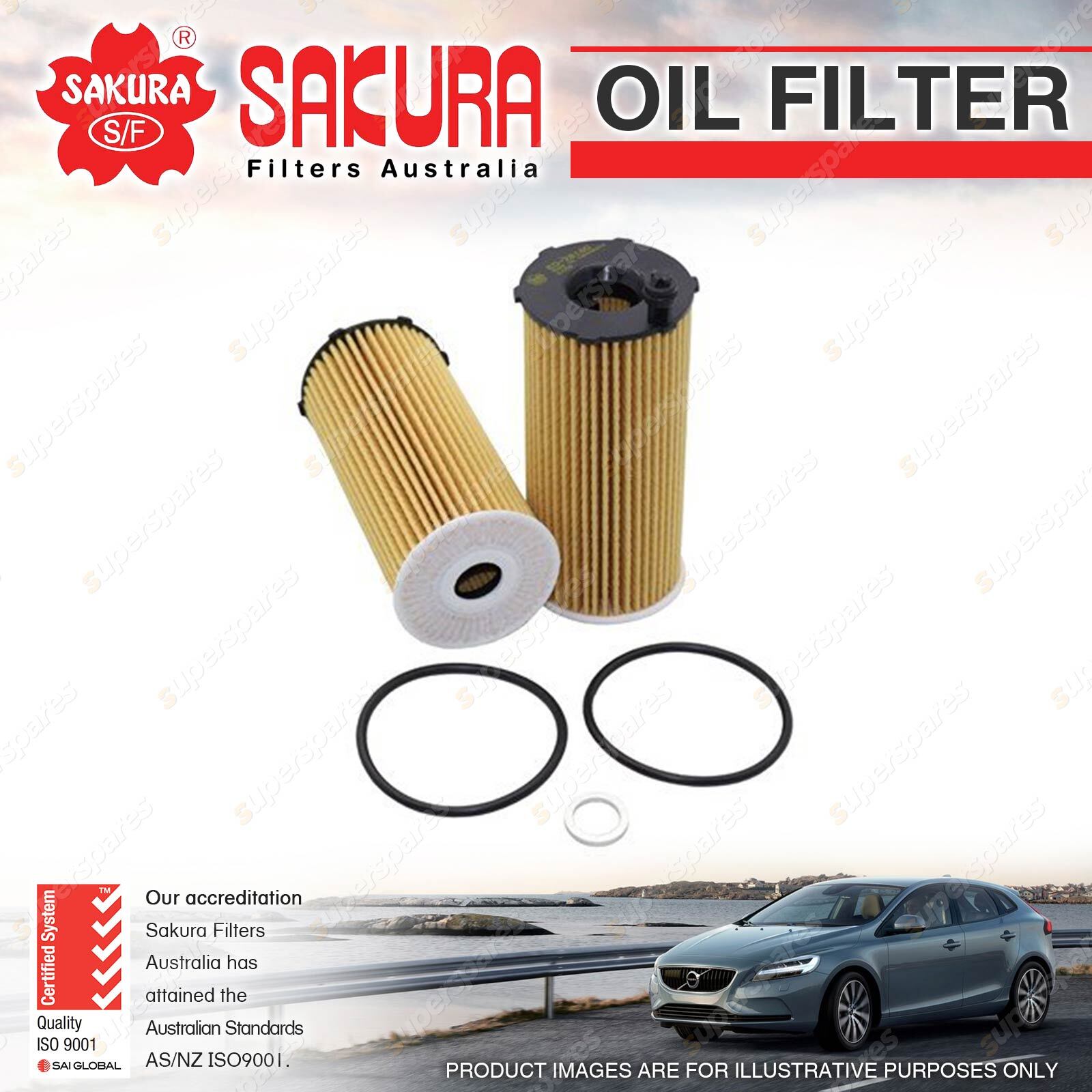 Sakura Oil Filter for Kia Carnival KA Sorento MQ4 3.5L G6DT G6DU V6 24V ...