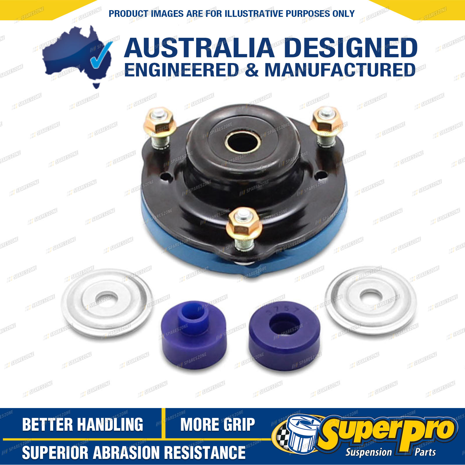 1 x FR Ready Strut Top Cap for Toyota FJ Cruiser GSJ1_ Fortuner AN50 ...