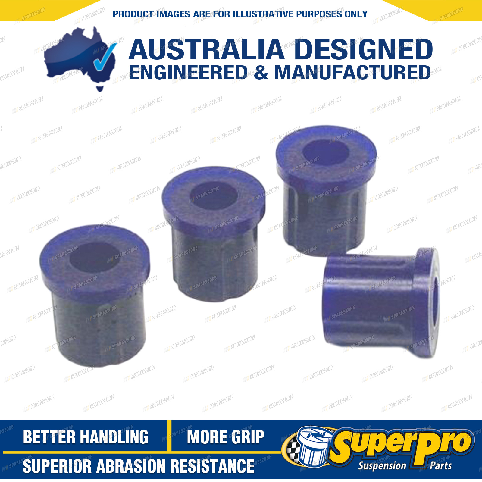 Rear Spring Front Eye Bush Kit for Mitsubishi L200 L300 Express MC SA ...