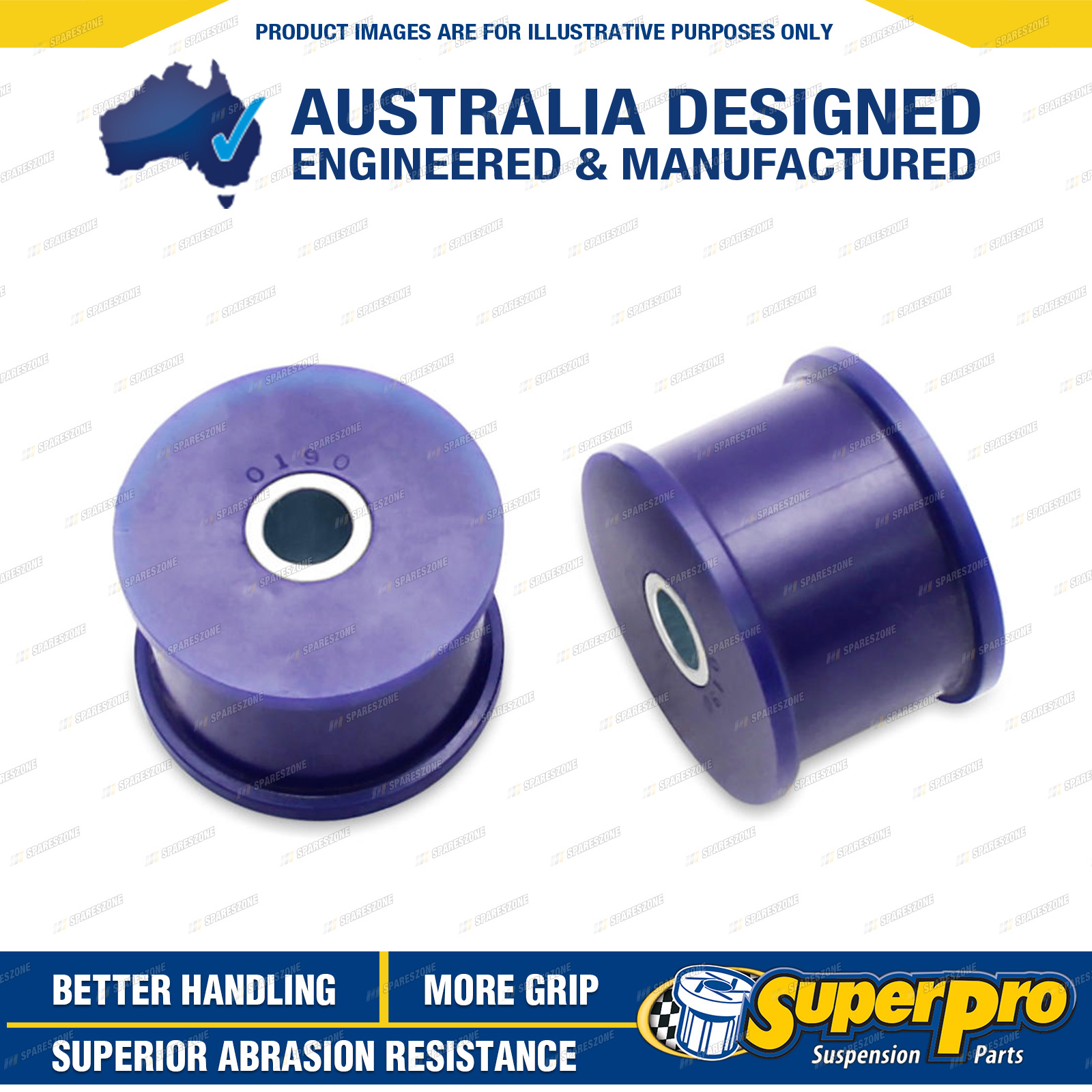 Rear Radius Arm To Diff Mount Bush Kit for Toyota LandCruiser 70 73 ...