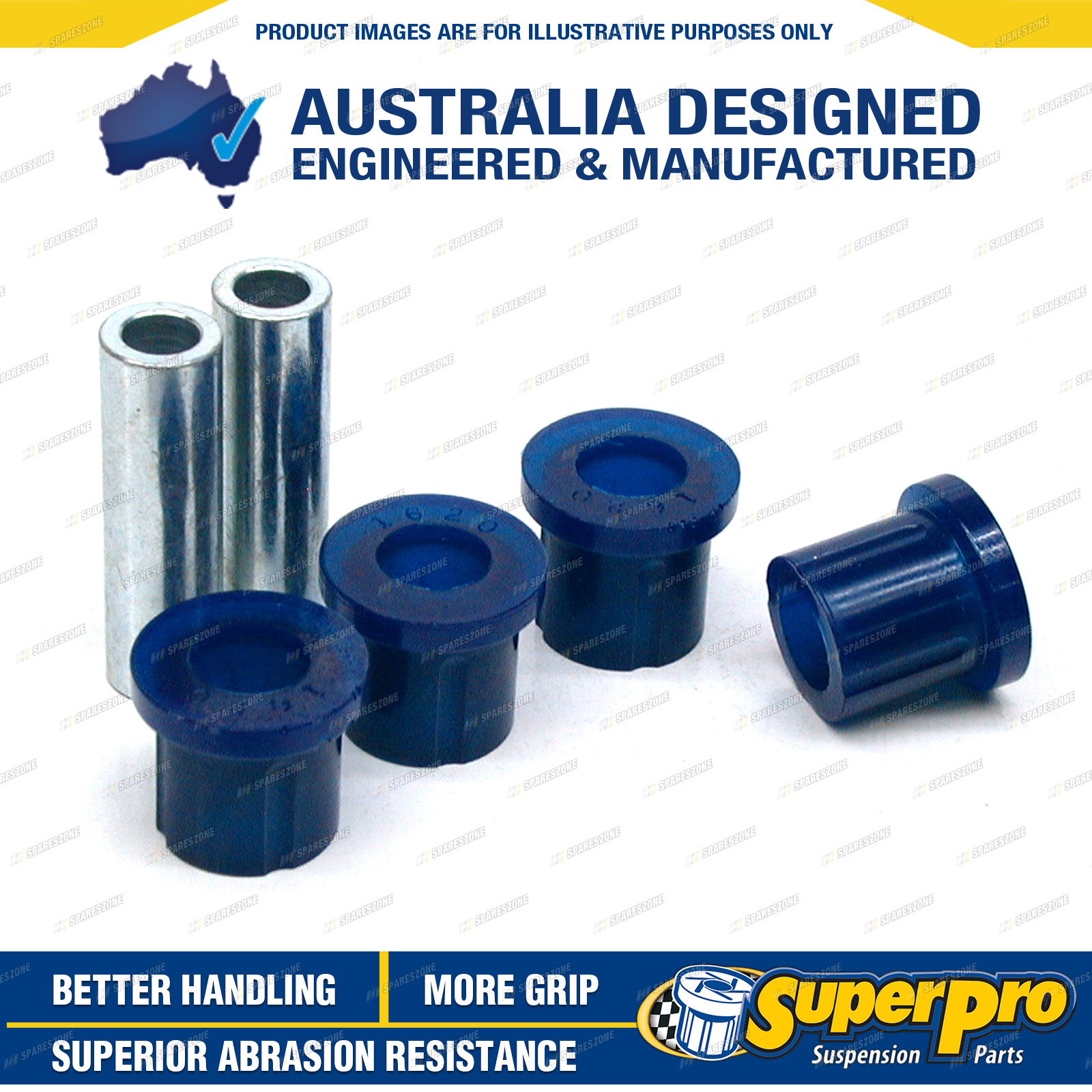 SuperPro Front Steering Rack Pinion Mount Bush Kit for Saab 900 AC4 AM4 ...