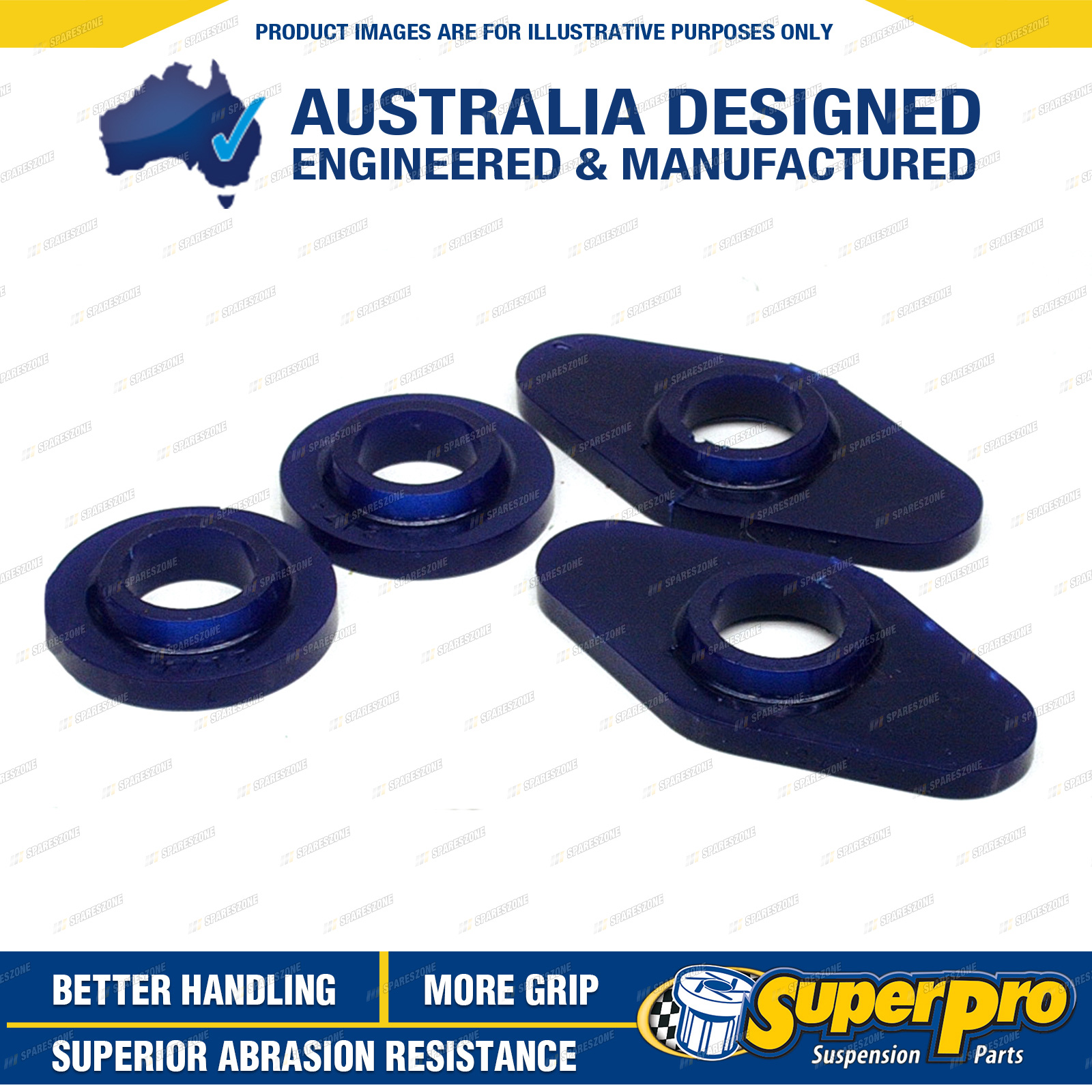 SuperPro Front Subframe Top Mount Bush Kit for Austin Mini 1967-1984 ...