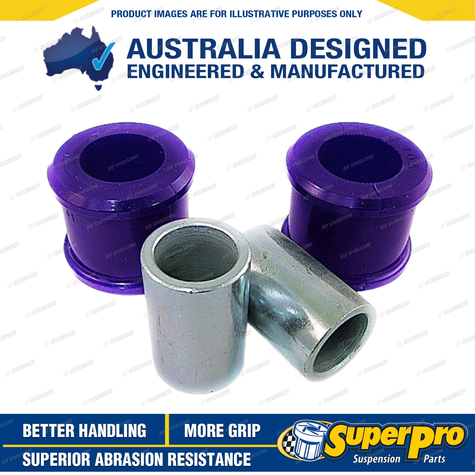 SuperPro Front Panhard Rod Bush Kit for Ford F250 F350 F-350 Excursion ...