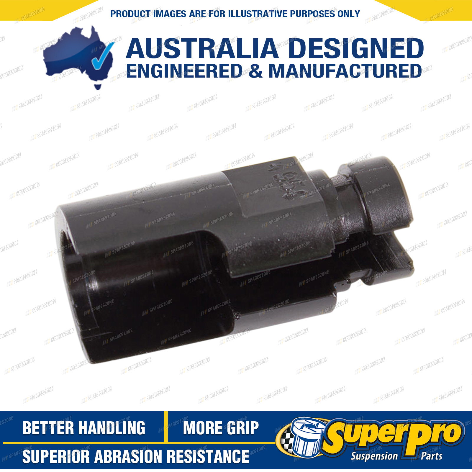 SuperPro Rear Brake Line Spacer Kit for Mitsubishi Triton MQ MR 2015-on ...