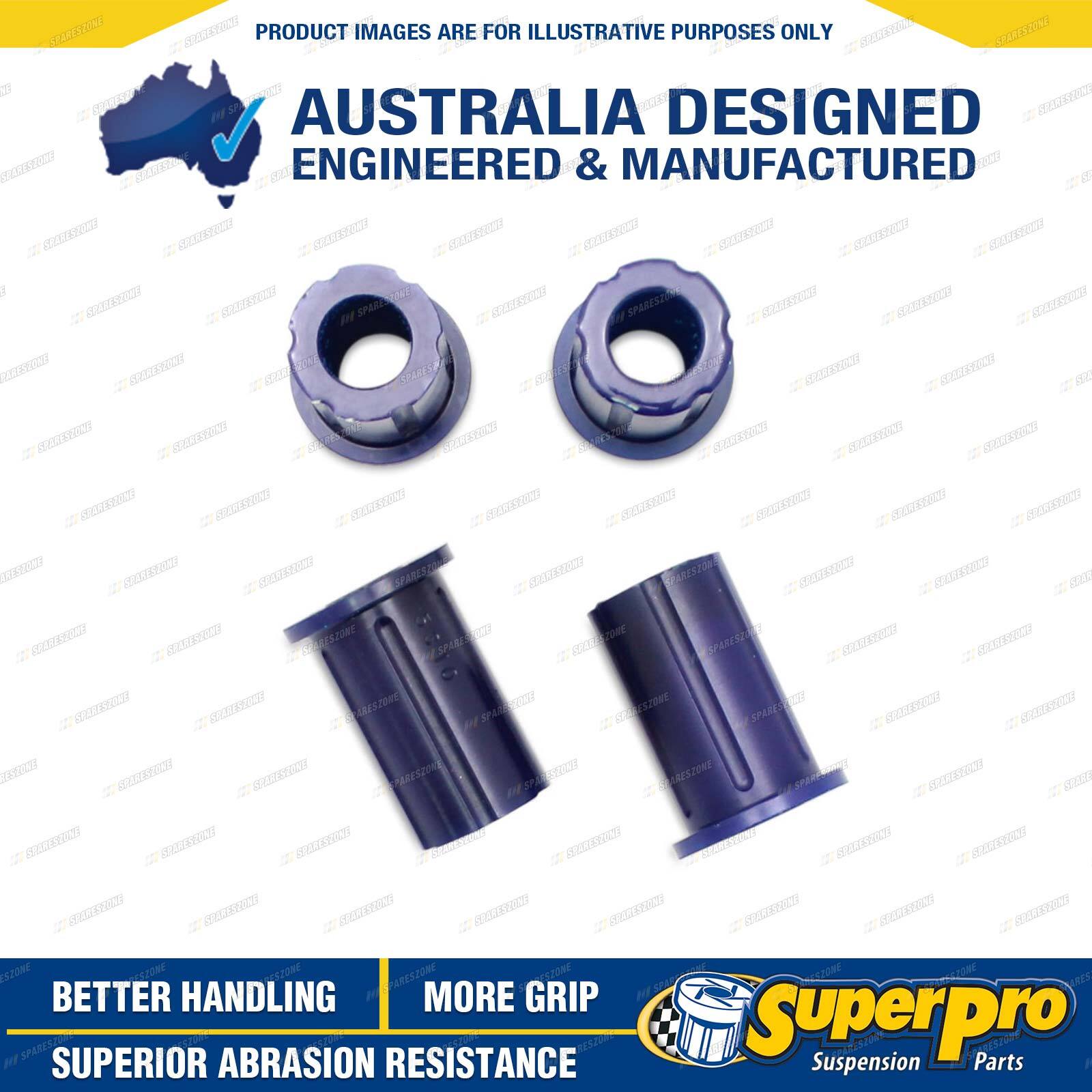 Rear SuperPro Spring Rear Upper Shackle Bush Kit for Isuzu D-Max TF ...