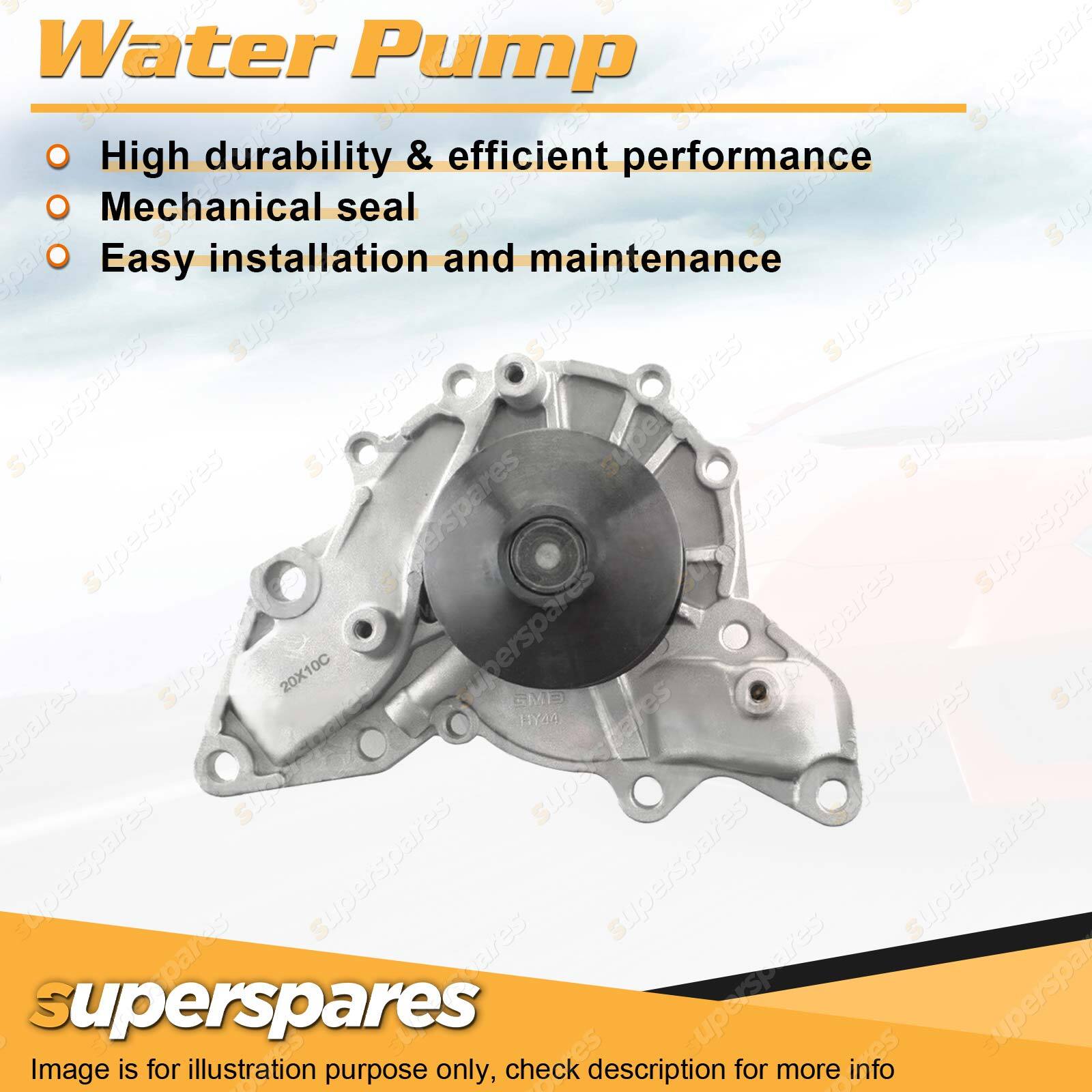 Superspares Water Pump for Hyundai Terracan HP 3.5L V6 24V DOHC G6CU ...