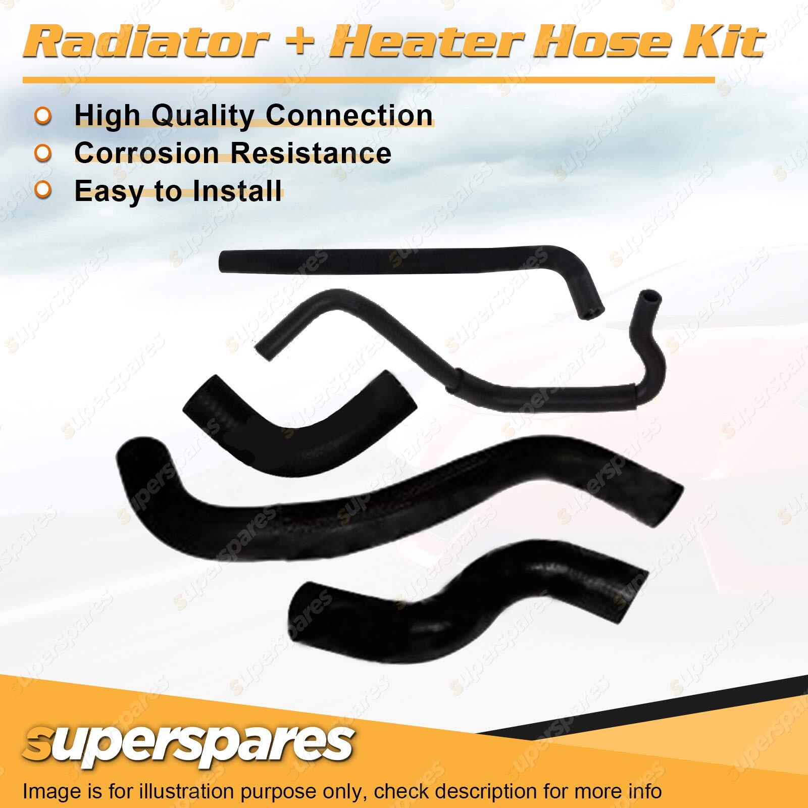 Radiator & Heater Hose Kit for Toyota Corolla AE94 1.6L EFI 4A-FE 1991 ...