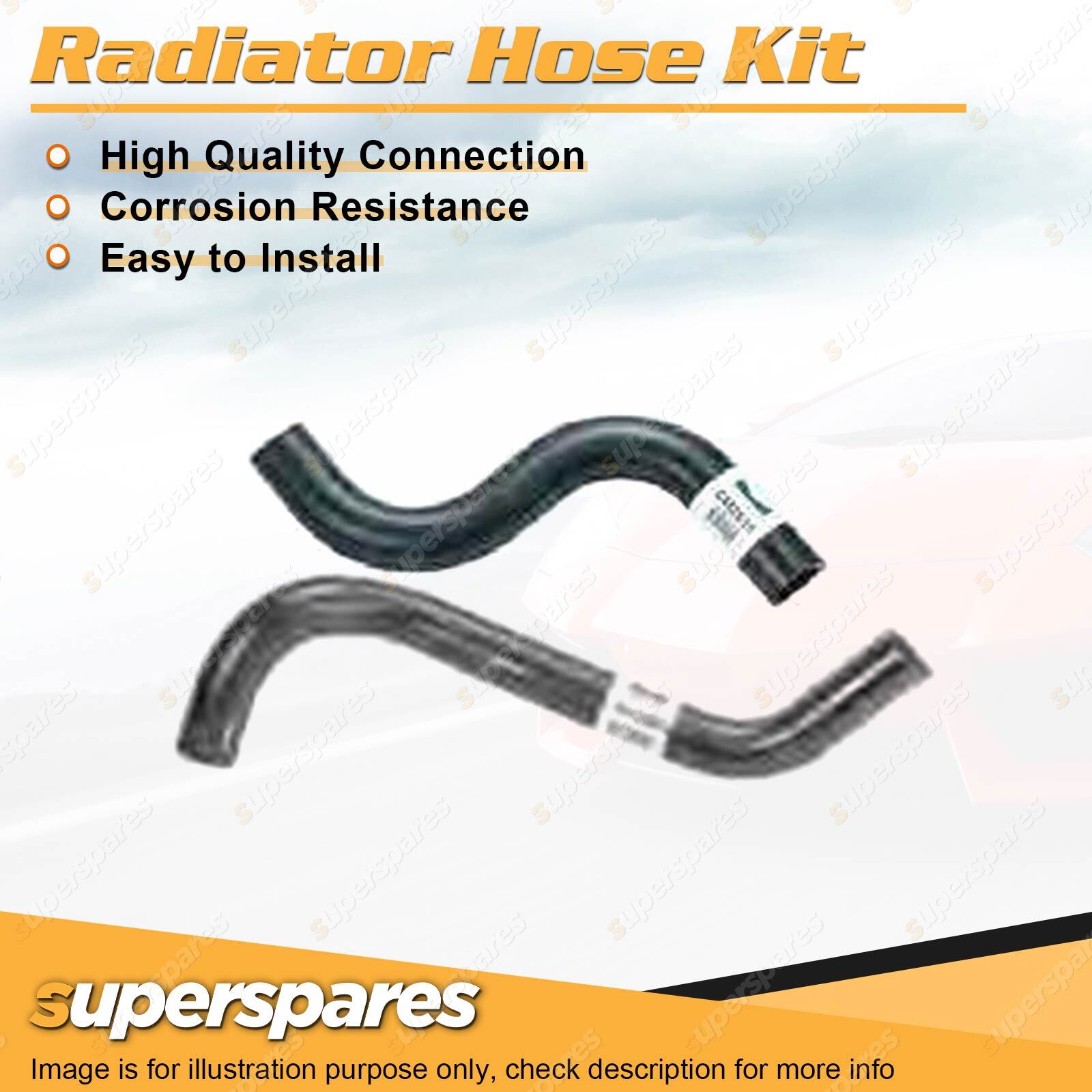 Upper+Lower Radiator Hose Kit for Hyundai Excel X3 1.5L 16V DOHC MPFI ...
