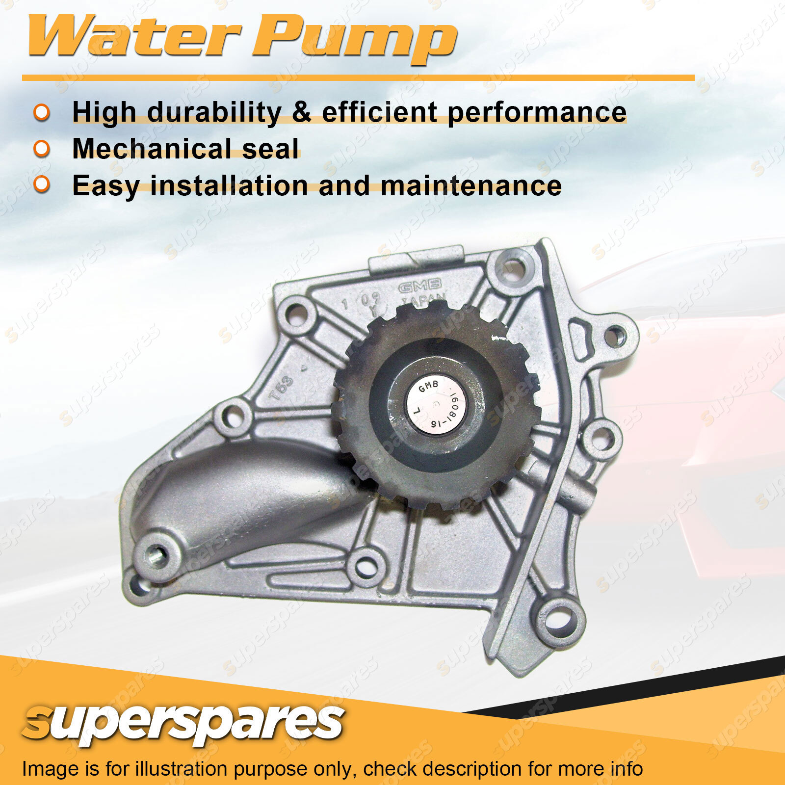 Water Pump for Toyota Camry SV11 SV20 Celica SA63 Corona ST141 2.0L 1 ...