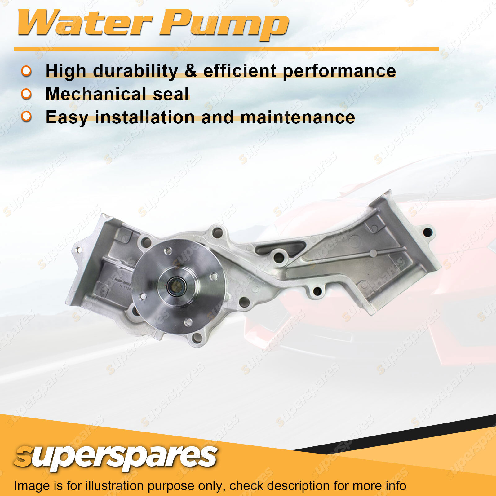 Water Pump for Nissan Navara D22 Pathfinder WD21 3.3L 3.0L VG33E VG30E ...