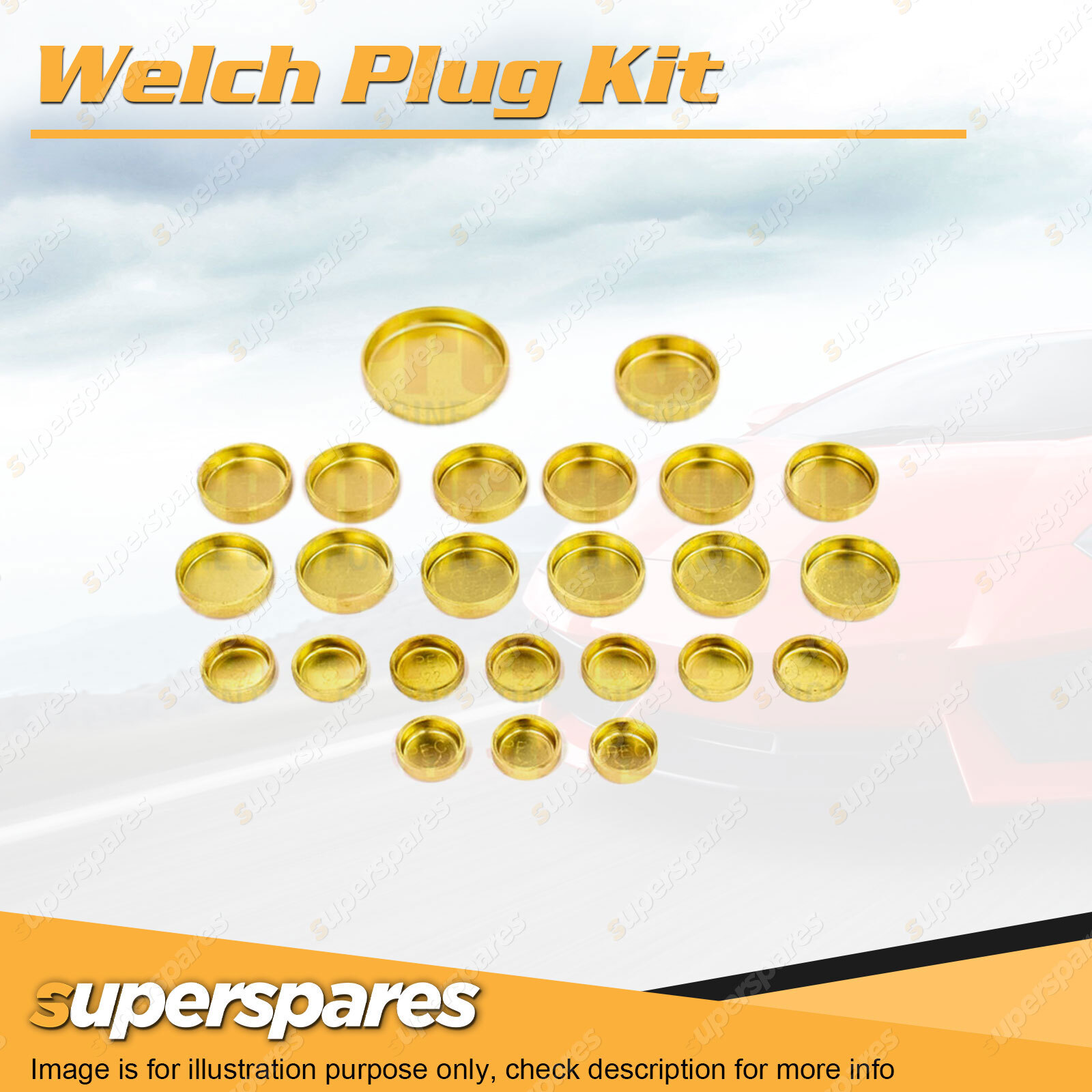 Welch Welsh Plug Kit for Nissan Patrol GQ Y60 Skyline R31 3.0L RB30 ...