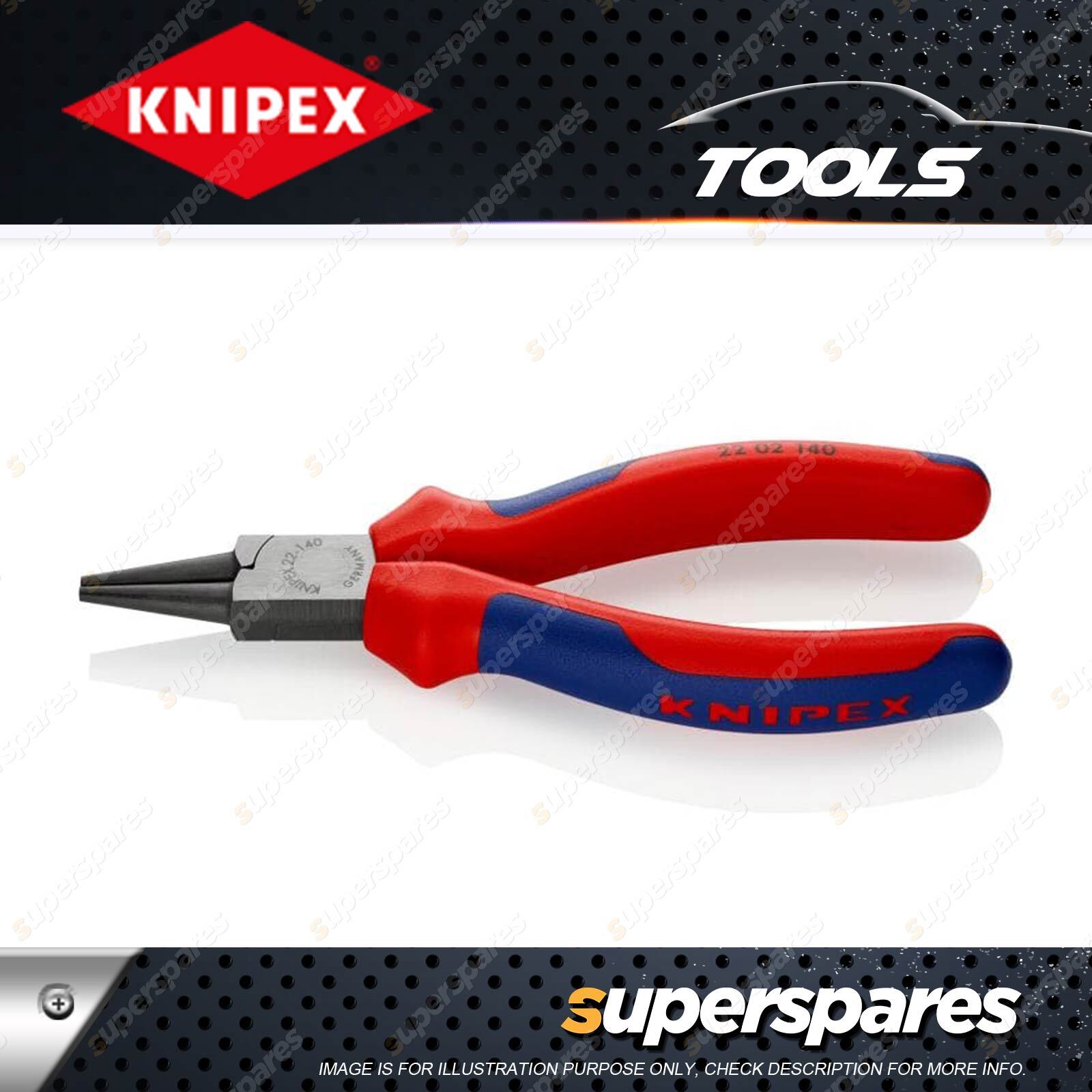 Knipex Round Nose Plier - 140mm Bending Wire Loops Multi-component ...