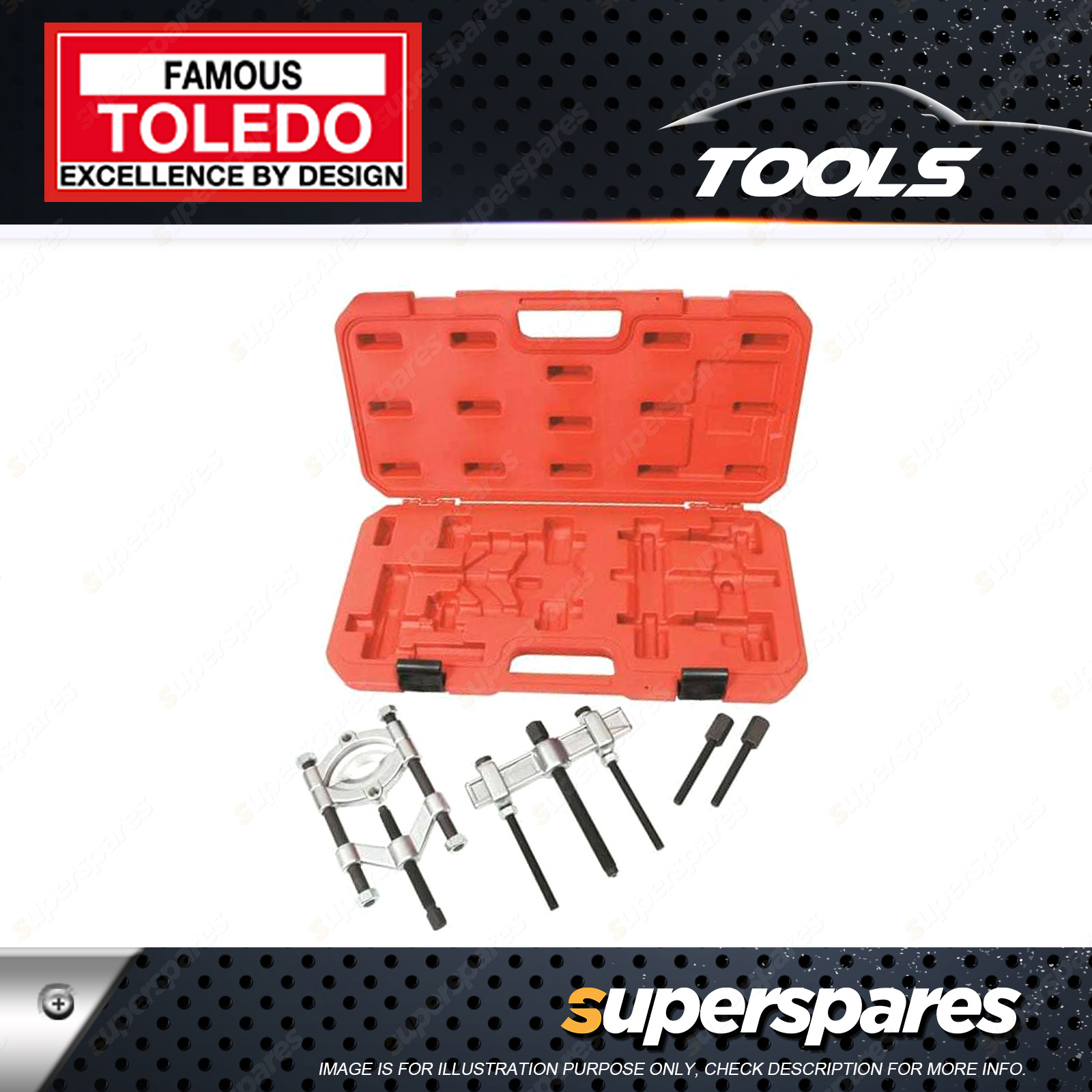 Toledo Single Point Pressure Beam Puller Kit Mechanical Reach 100-170mm ...