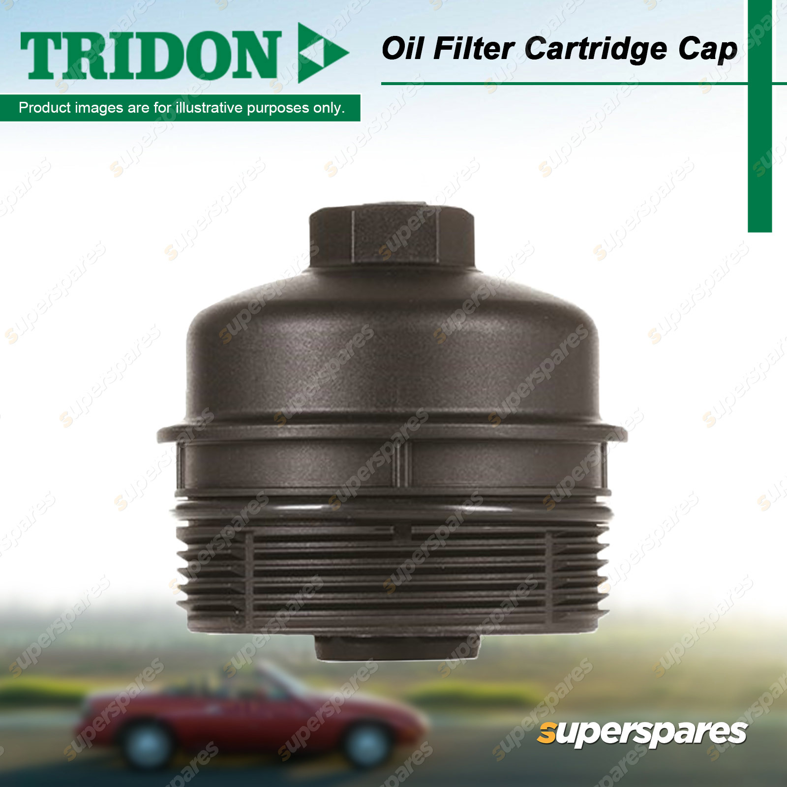 Tridon Oil Filter Cartridge Cap for Ford Everest UA Ranger PX 2.0L 2.2L ...
