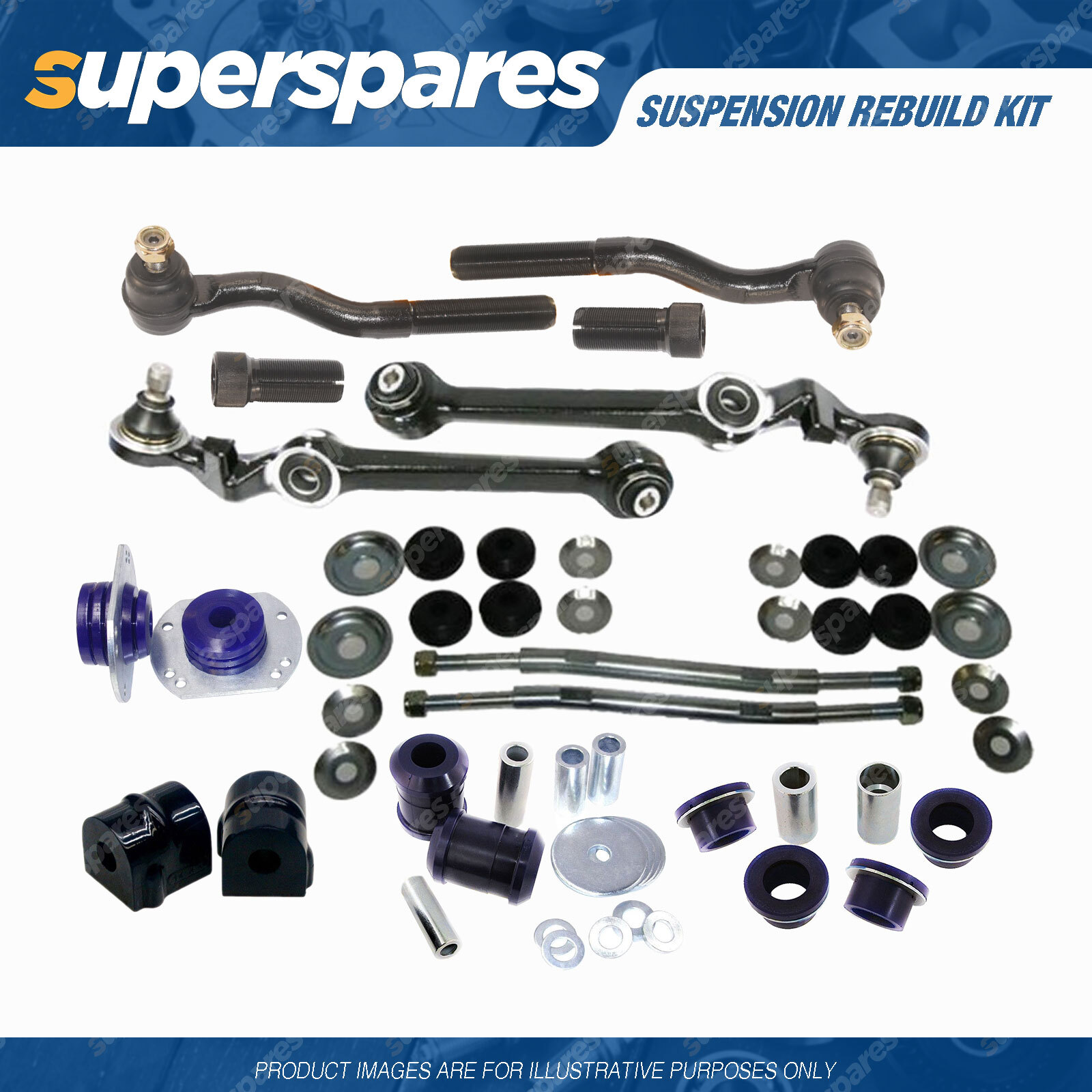 Front SuperPro Suspension Rebuild Kit for Holden Commodore VT 97-99 ...