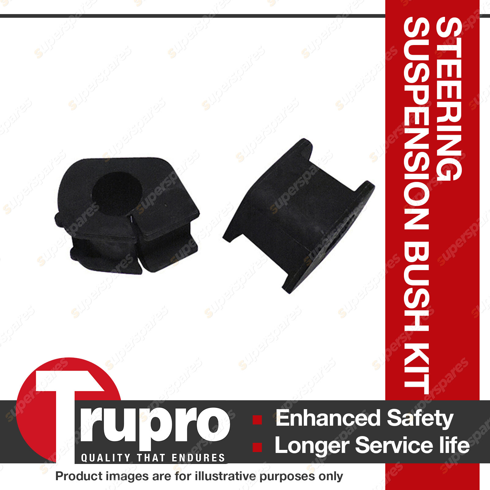 Trupro Front Sway Bar Bush Kit For Toyota Yaris NCP90 NCP91 NCP93 ...