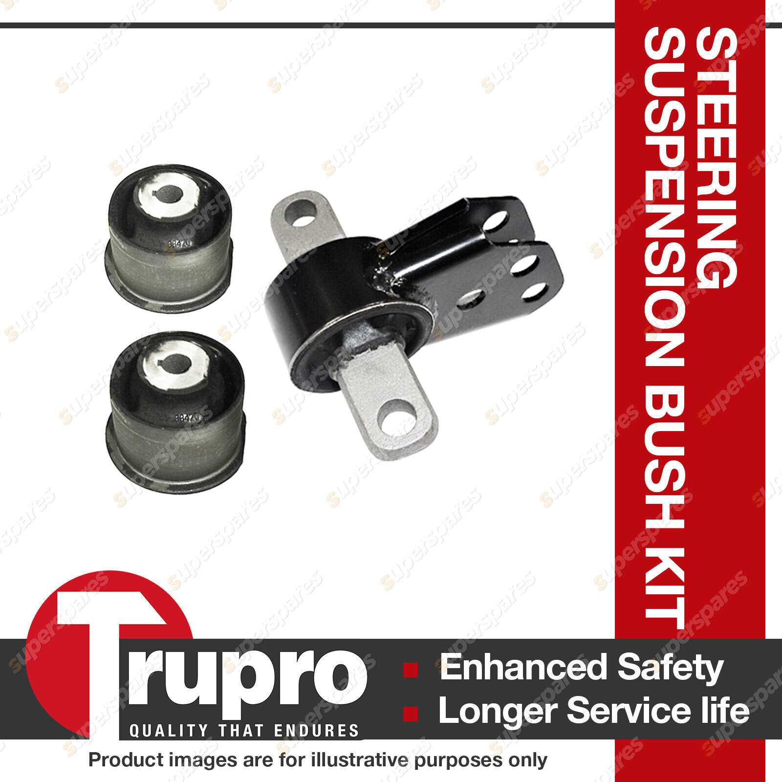 Trupro Front Differential Mount Bush Kit for Jeep Grand Cherokee WH ...