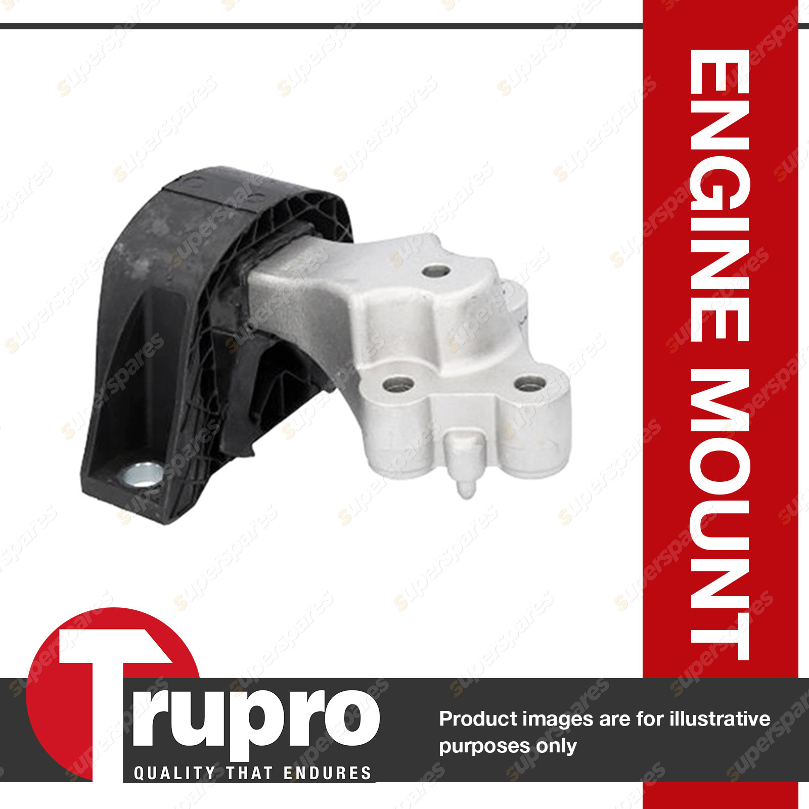 Trupro RH Engine Mount for Renault Clio MK4 X98 1.2L FWD H5F.403 09/ ...