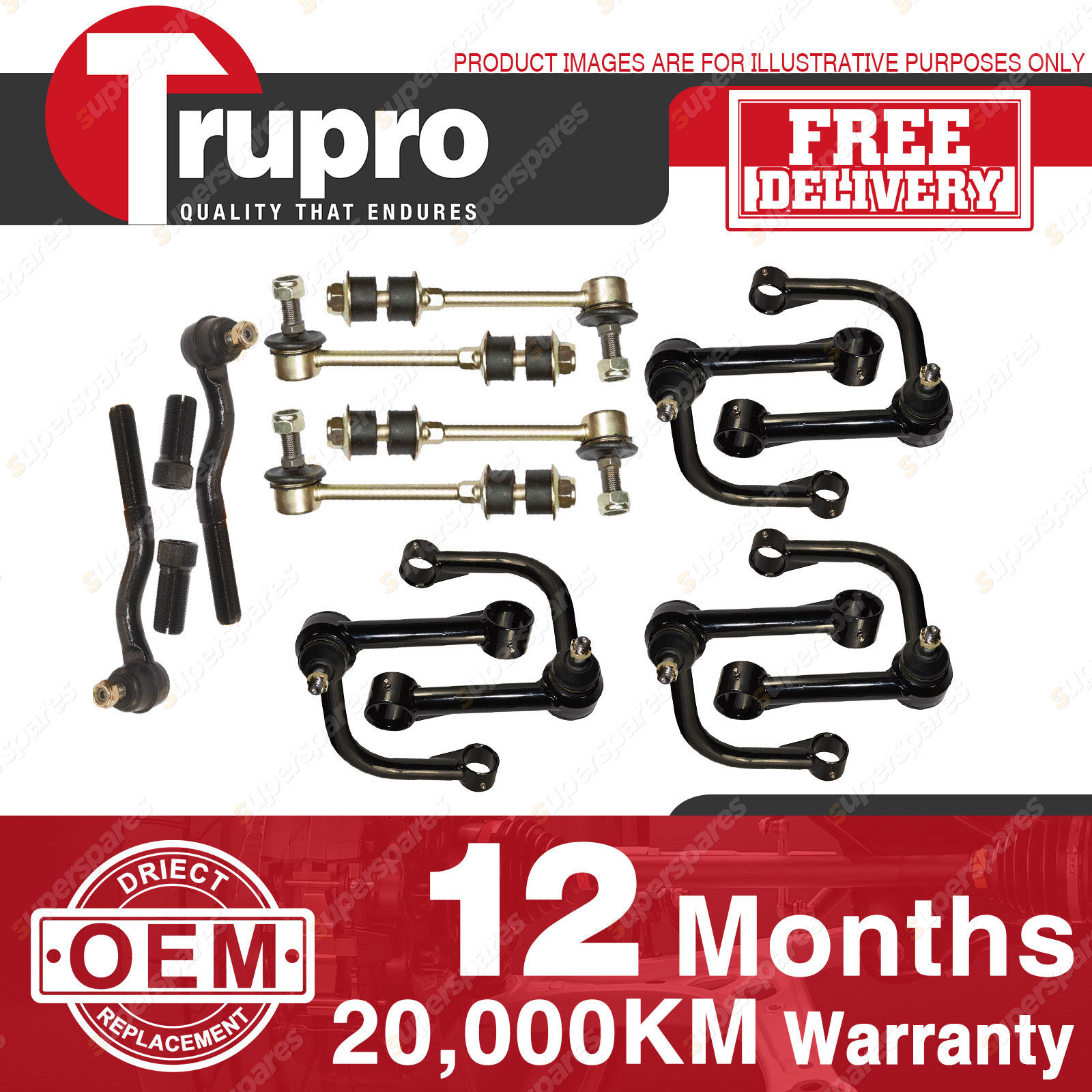 Trupro Rebuild Kit for Nissan 370Z Z34 Nismo 3.7L VQ37VHR RWD 2009-2022