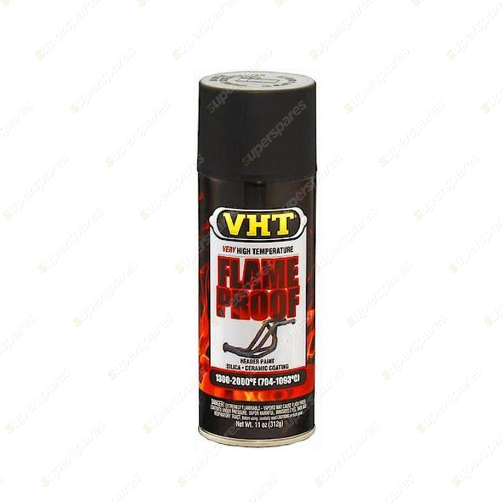 VHT Flame Proof High Heat Coating Header And Exhaust Spray Paint Black ...