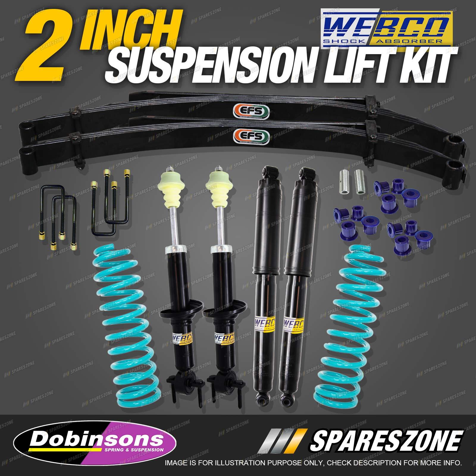 2" 50mm Lift kit Shock Dobinsons Coil EFS Leaf for Ford Ranger Next Gen ...