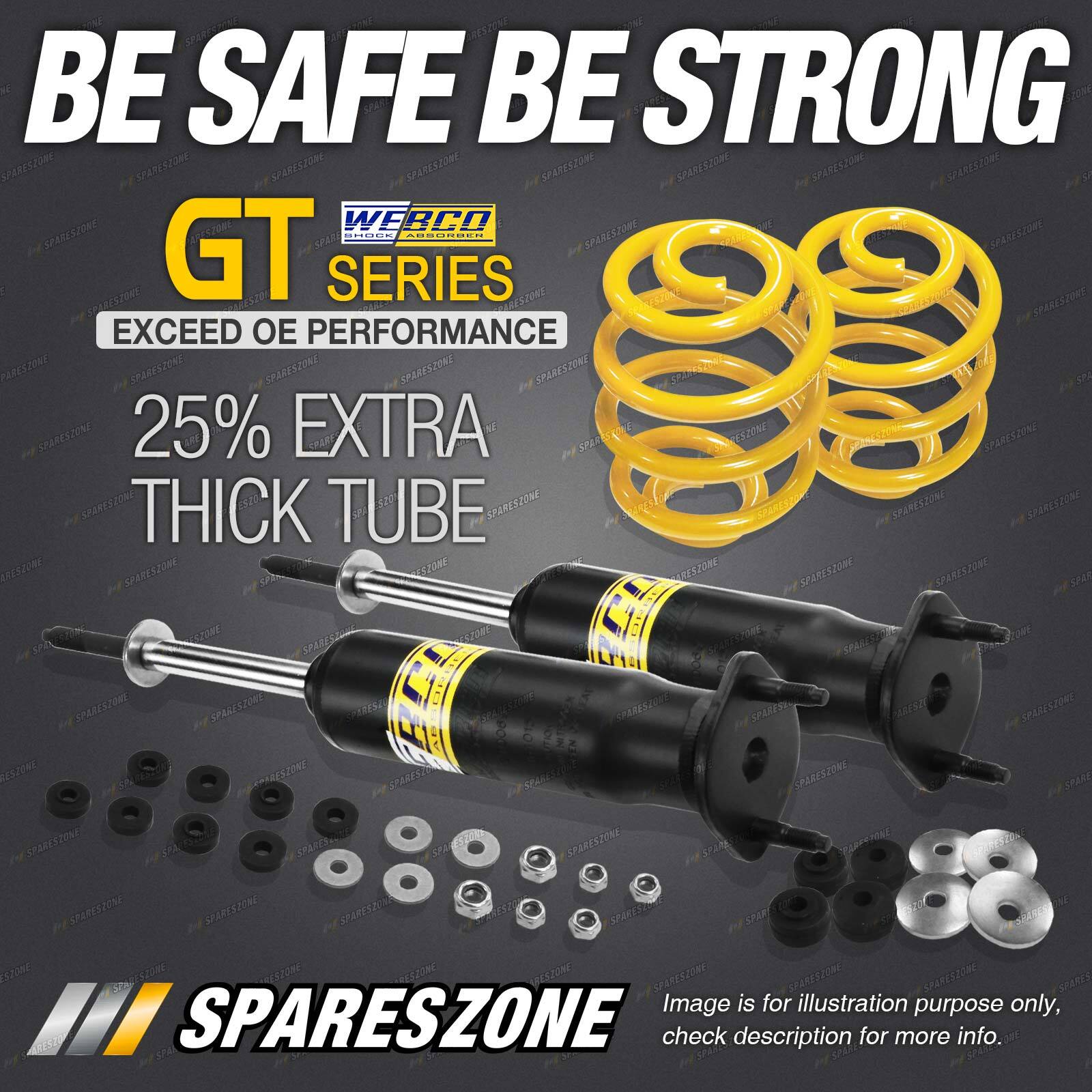 Front Shocks Ultra Low Springs for Ford Falcon Fairmont XA XB XC XD XE ...