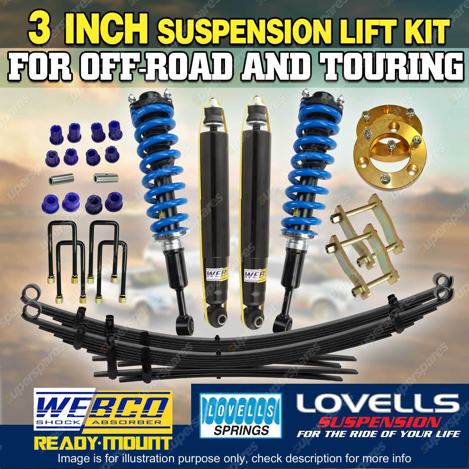 3 Inch Front + 2 Inch Rear Levelling Lift Kit for Nissan Navara D40 ...
