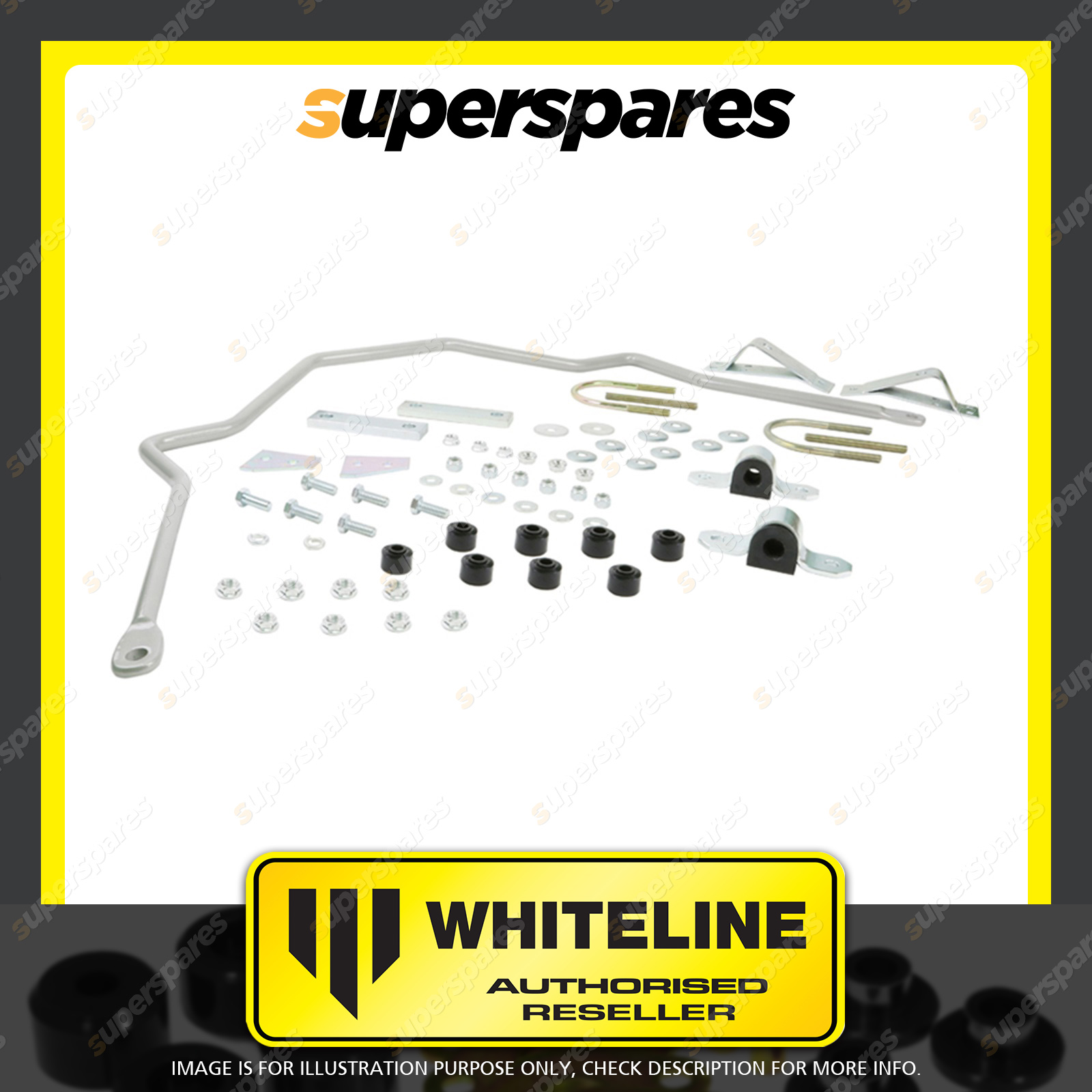 Whiteline Rear Sway bar for HOLDEN H Series MONARO HK HT HG Premium Quality