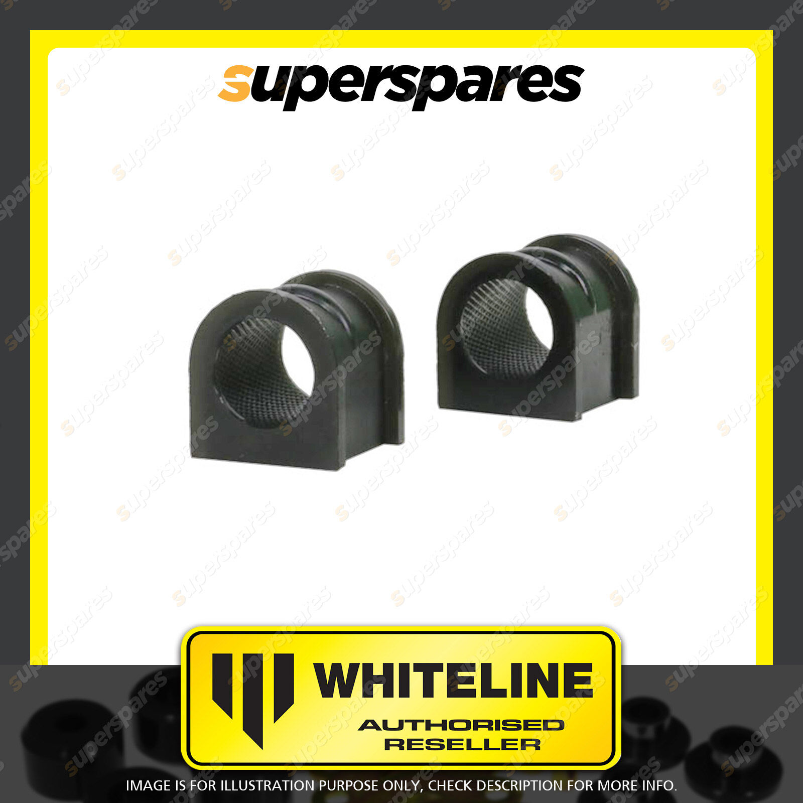 Front Sway Bar To Chassis Bush Kit for Nissan 180SX 240SX Silvia S13 S14 Cefiro - Whiteline