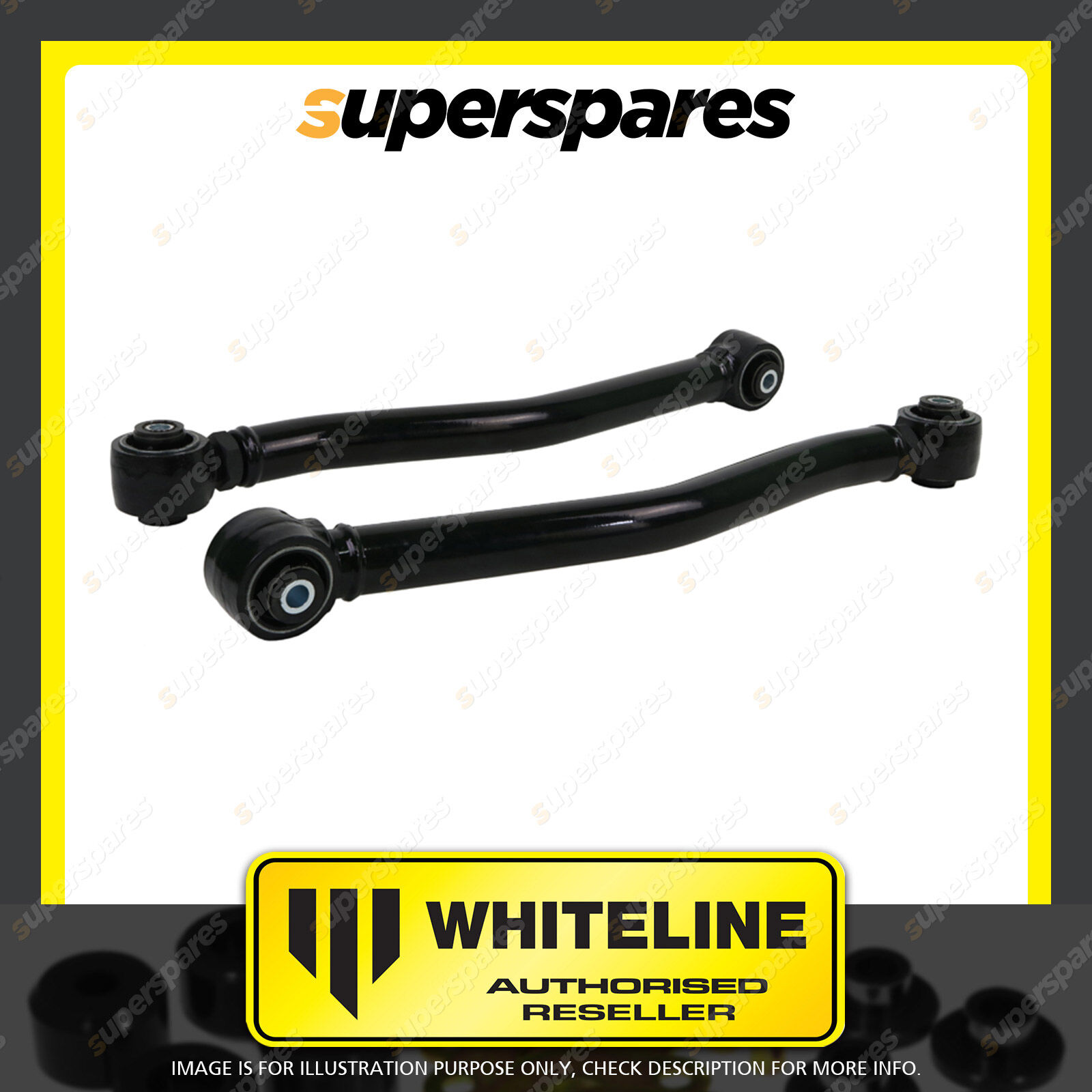 Whiteline Front Trailing Arm - Lower Arm for Jeep Wrangler JK Rubicon ...