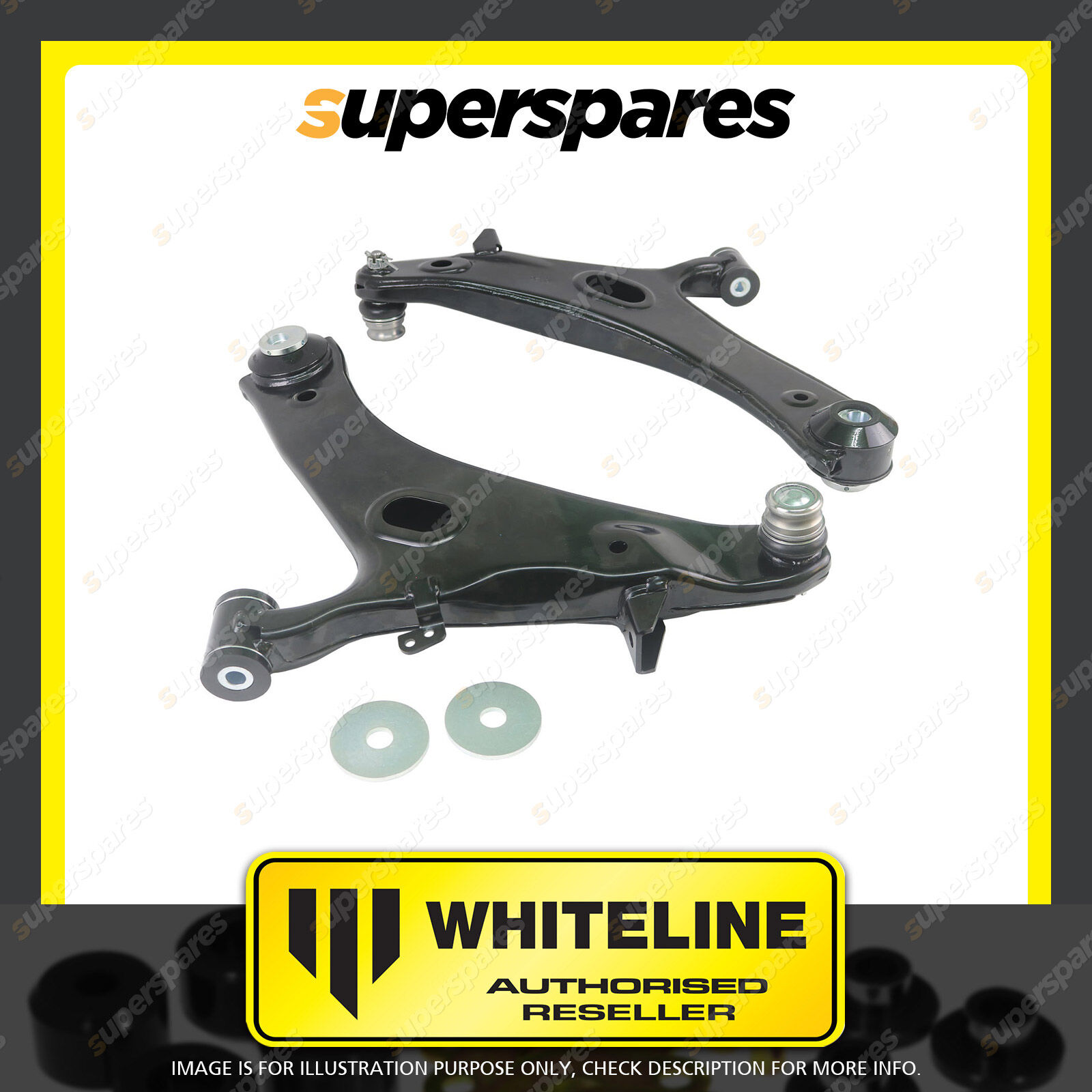 Whiteline Front Control Arm Lower - Arm Assembly for Subaru Forester SH ...