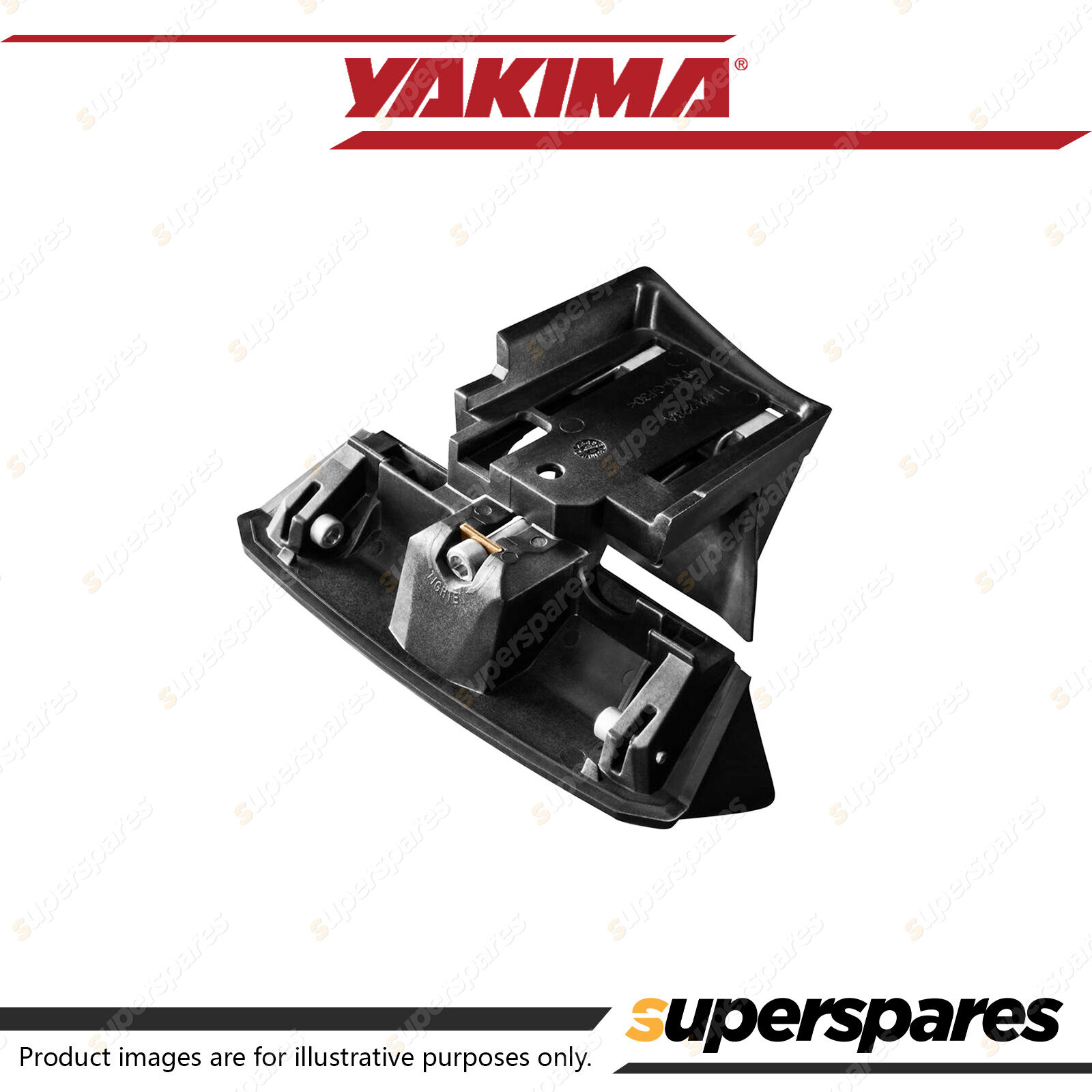 Yakima Roof Rack Fitting Kit XL - Fit Rail Mount Prorack Smartfoot K1222