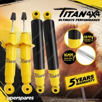 Front + Rear Titan 4X4 Shock Absorbers for Ford Territory SX SY AWD ...