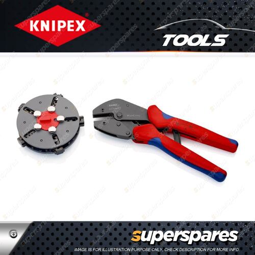 Knipex Multicrimp Lever Action Crimping Pliers with Changer Magazine ...